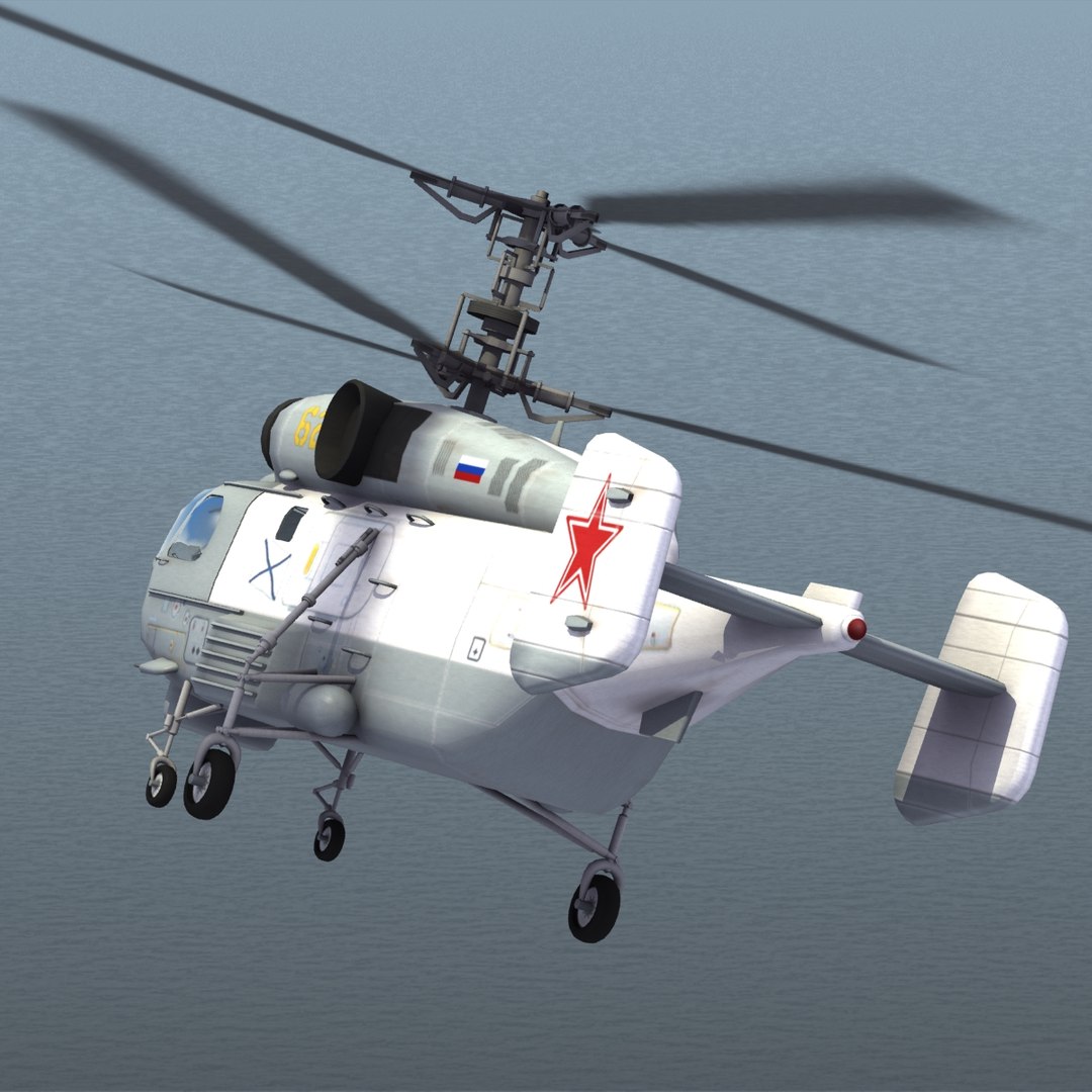 Dwg Kamov Ka-27 Helix Helicopter