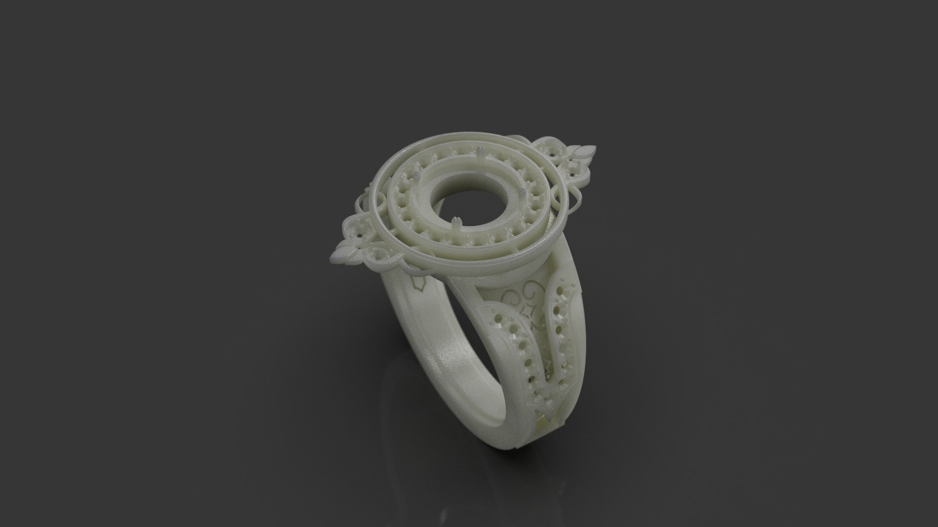 3D Luxury Ring 3d Print - TurboSquid 2327911