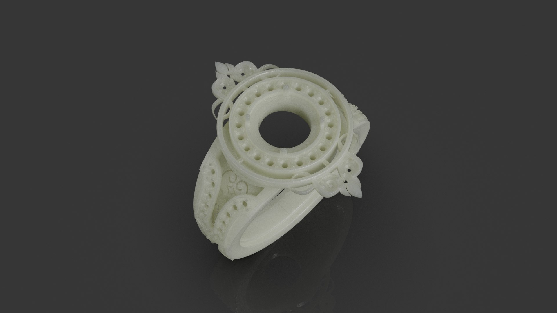 3D Luxury Ring 3d Print - TurboSquid 2327911