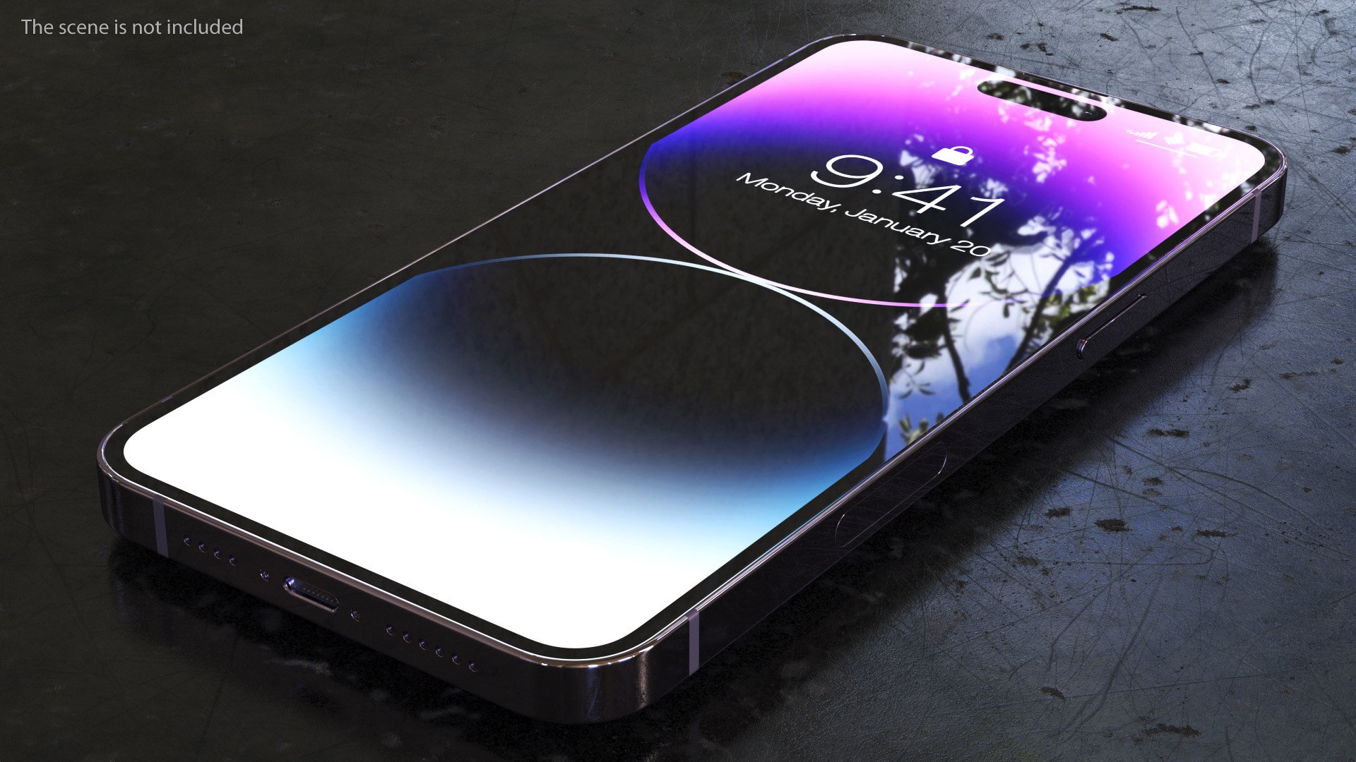 Apple IPhone 14 Pro Max Deep Purple 3D - TurboSquid 1981730