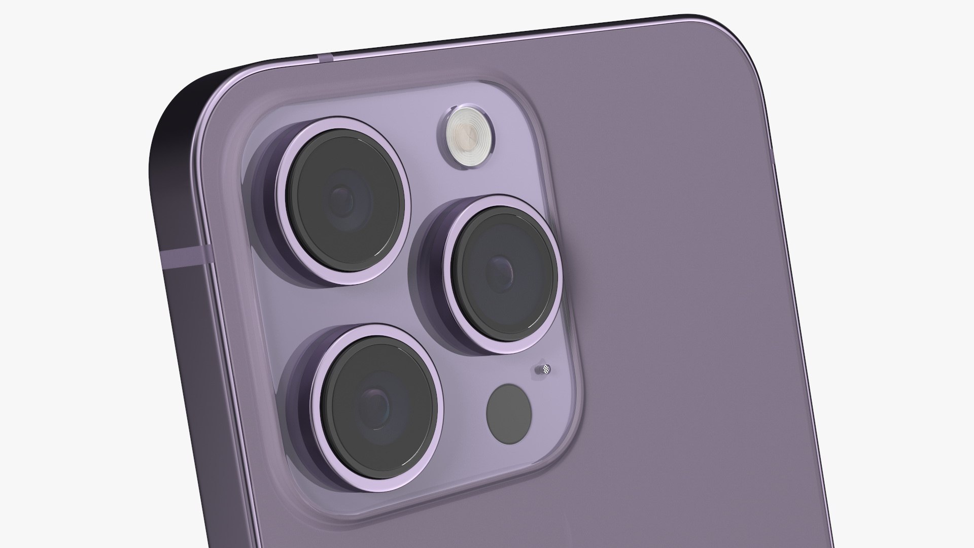 Apple IPhone 14 Pro Max Deep Purple 3D - TurboSquid 1981730