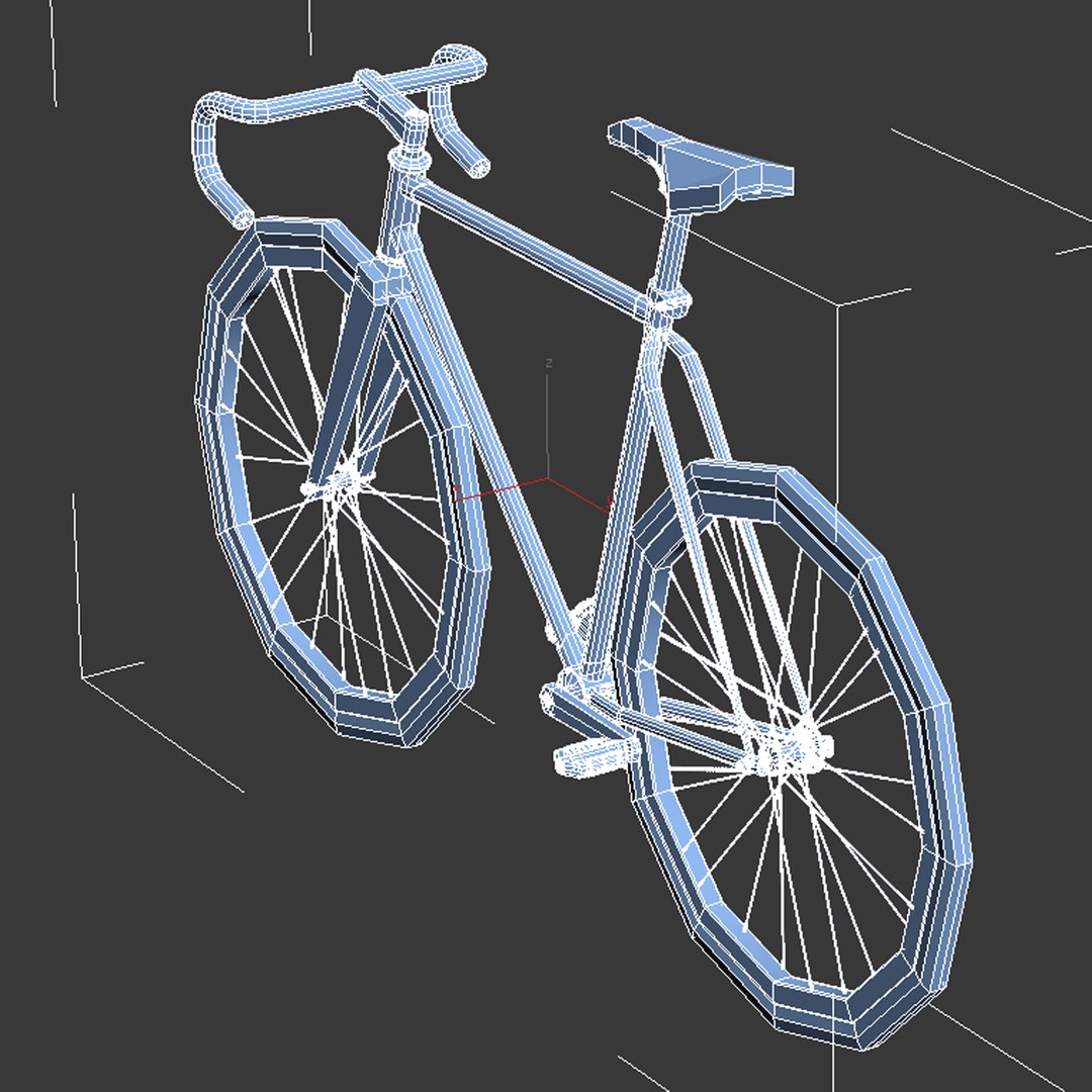 Fixed Gear Bike 3ds