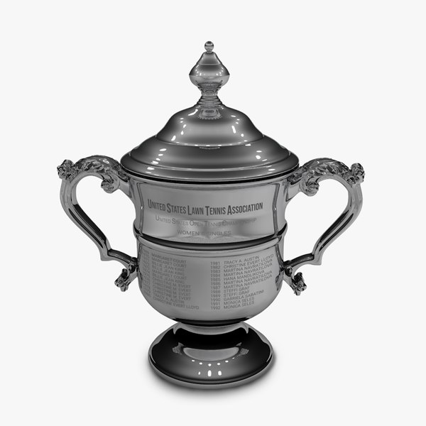 modelo 3d Trofeo del US Open Femenino 2021 individual L1487 ...