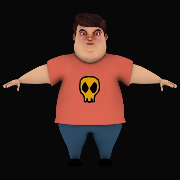 3d model fat boy