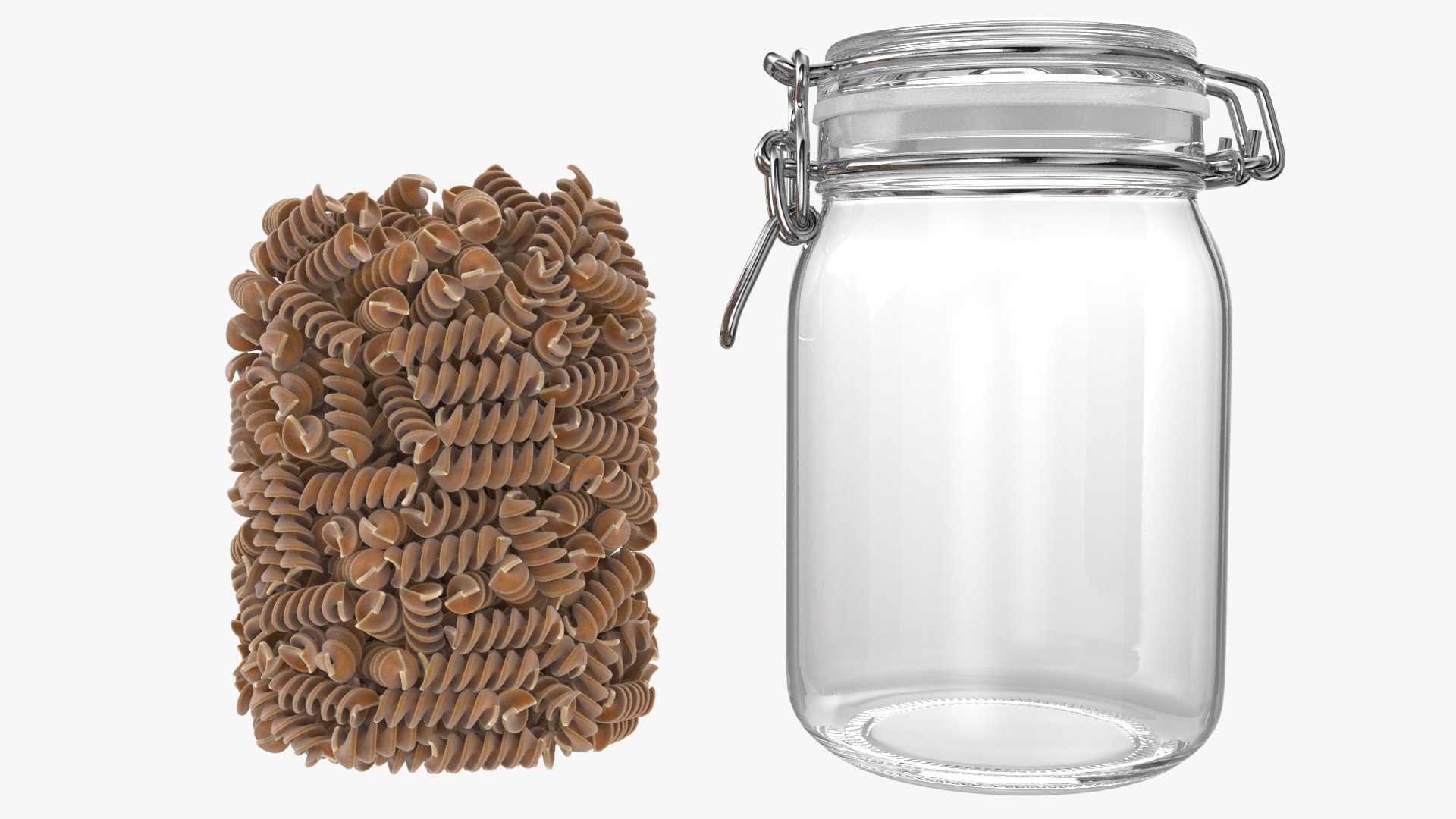 3D Whole Pasta Jar Collection Model - TurboSquid 2227406