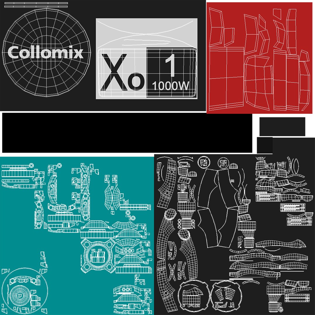 Collomix Xo1 Concrete Mixer 3D Model - TurboSquid 1279933