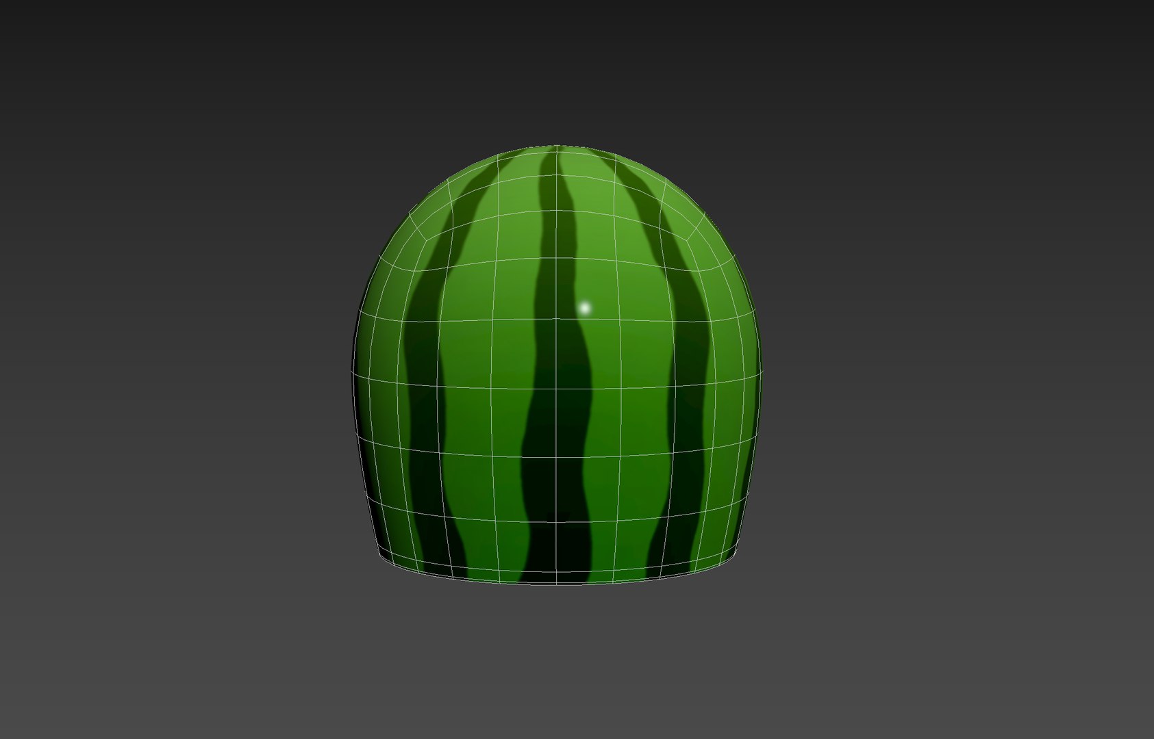 Watermelon Helmet 3D model - TurboSquid 1774141