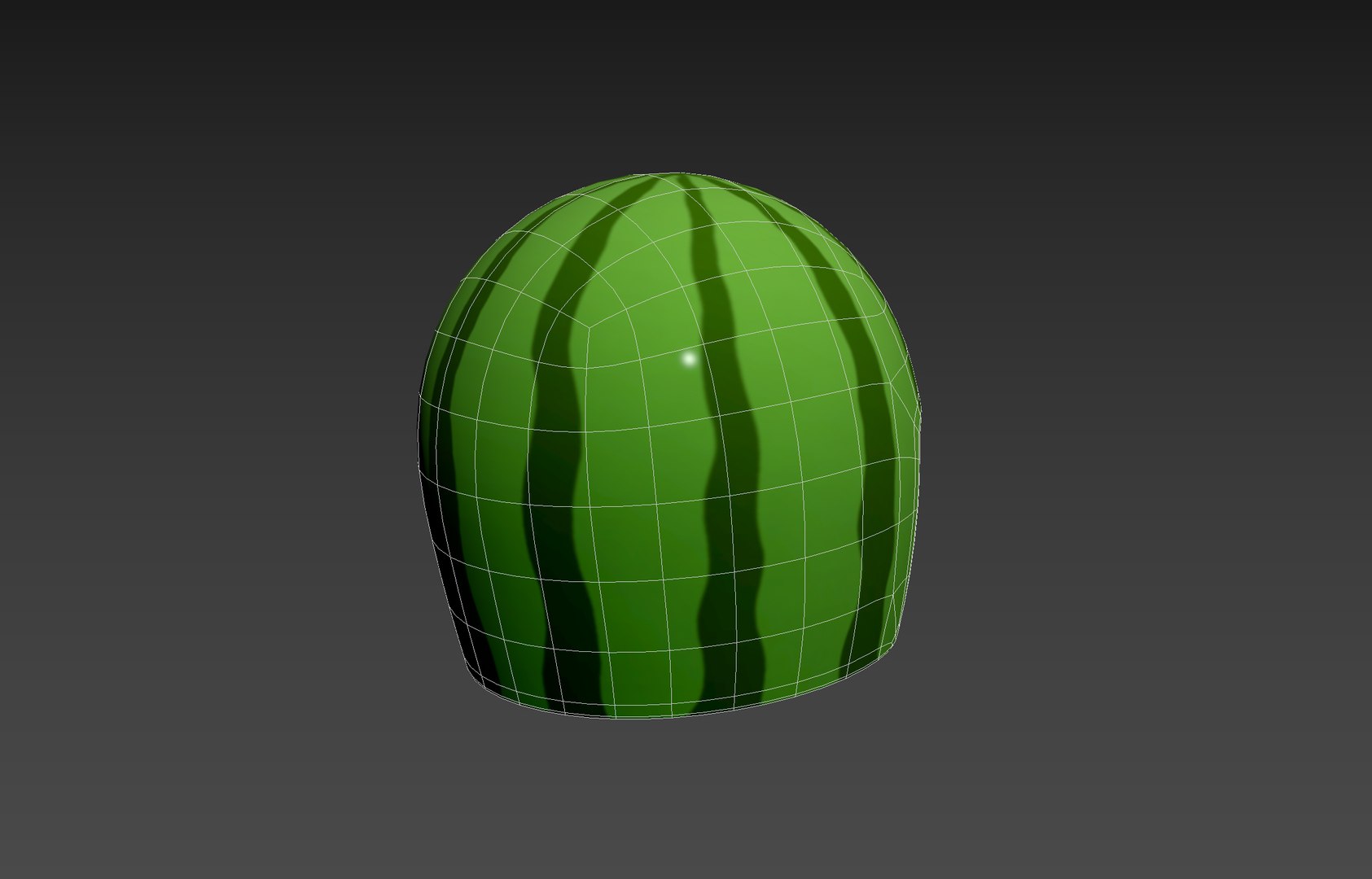 Watermelon Helmet 3D Model - TurboSquid 1774141