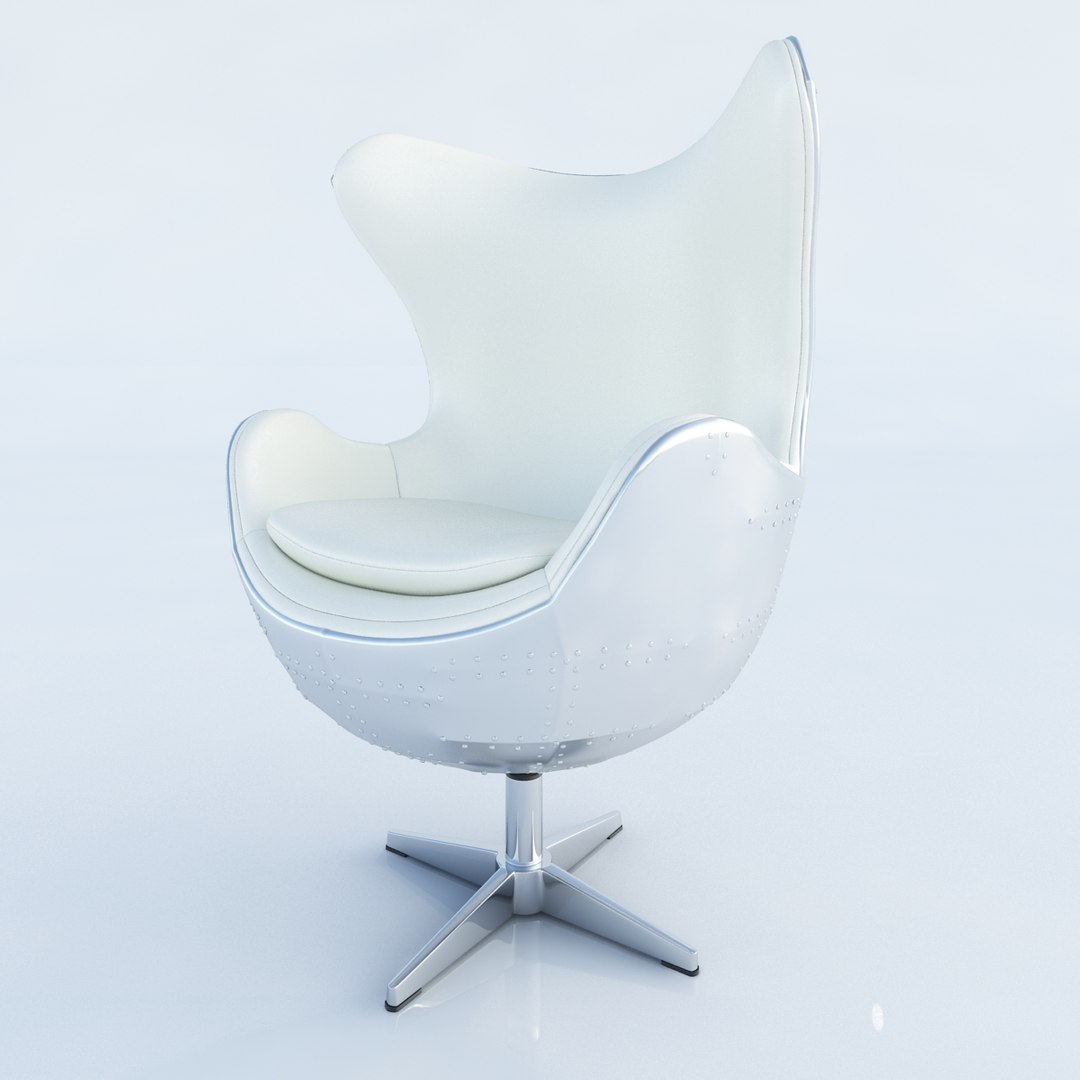 1950s Copenhagen Spitfire Chair 3d Max