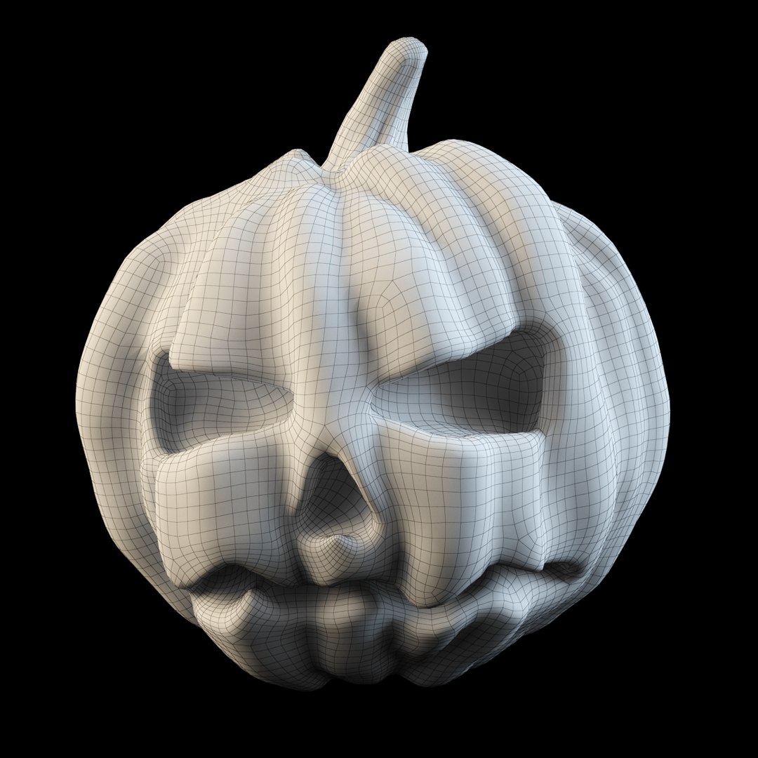 3D Halloween Pack 4 Items Model - TurboSquid 1214206