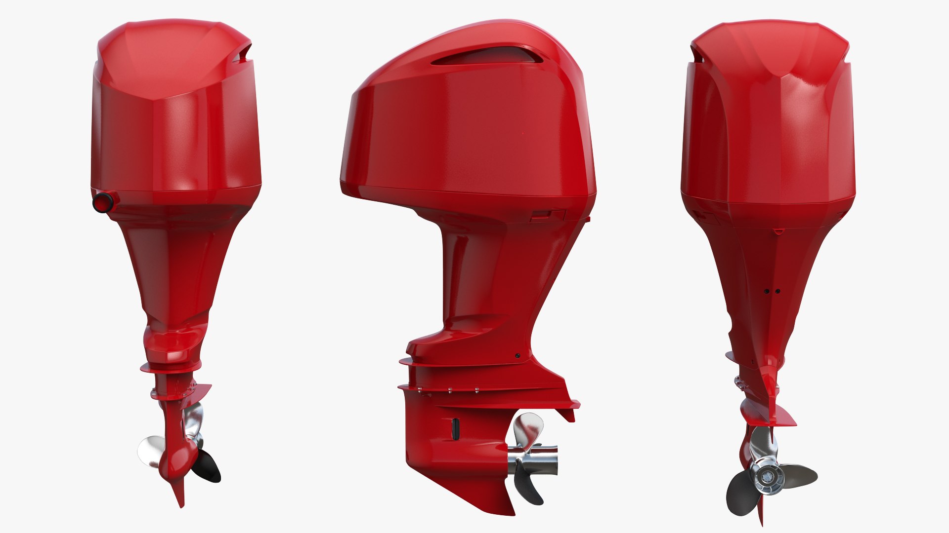 3D Model Outboard Motor - TurboSquid 1577209