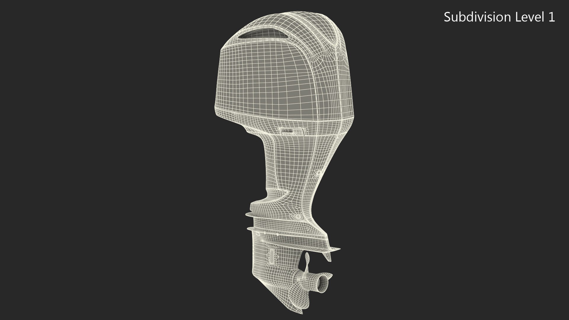 3D model outboard motor - TurboSquid 1577209