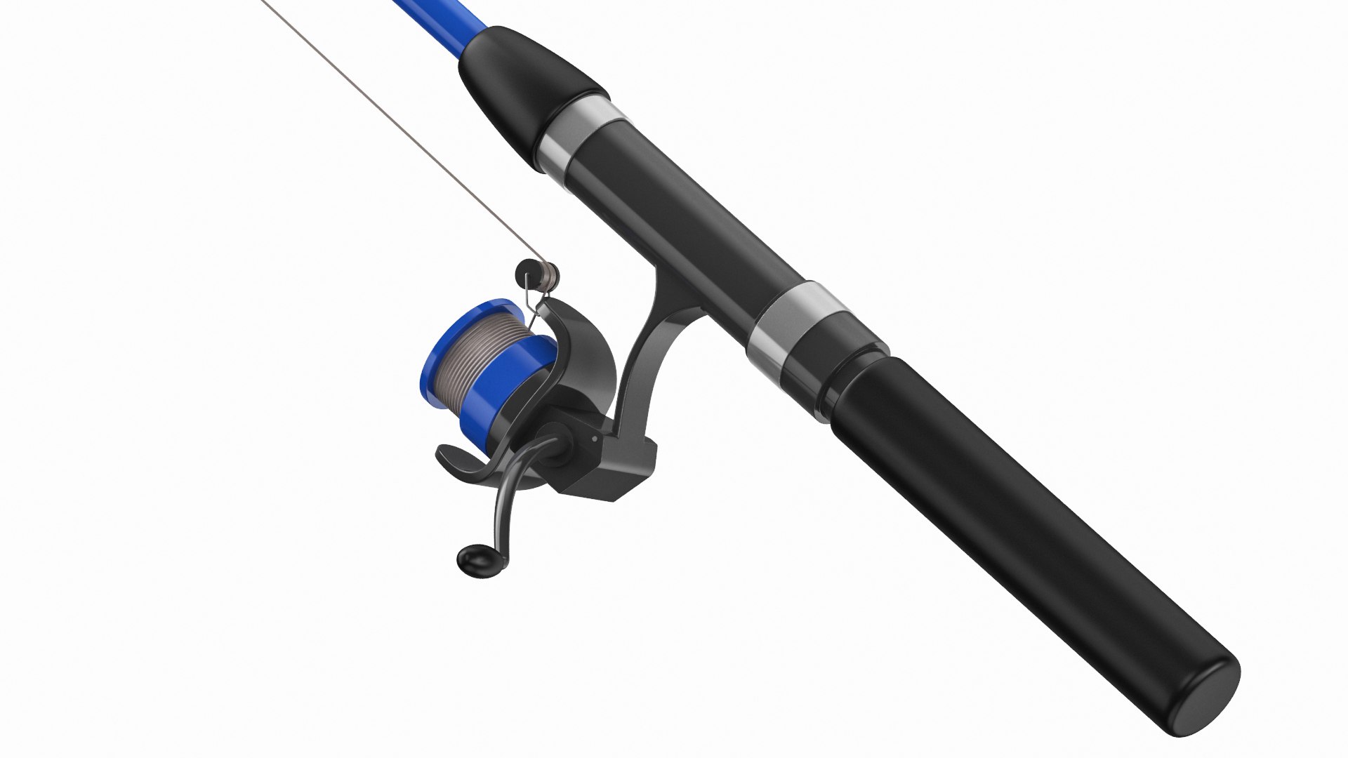 Fishing Pole 01 3D - TurboSquid 2116345