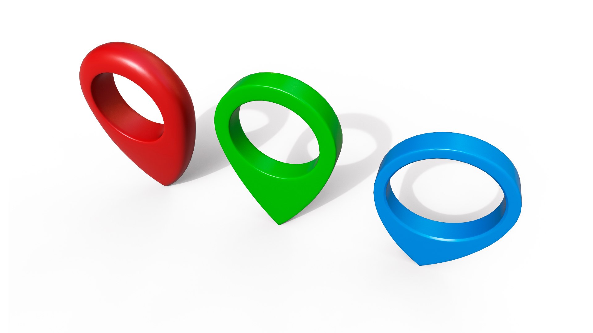 3D Geo Marker Icon - TurboSquid 1848952