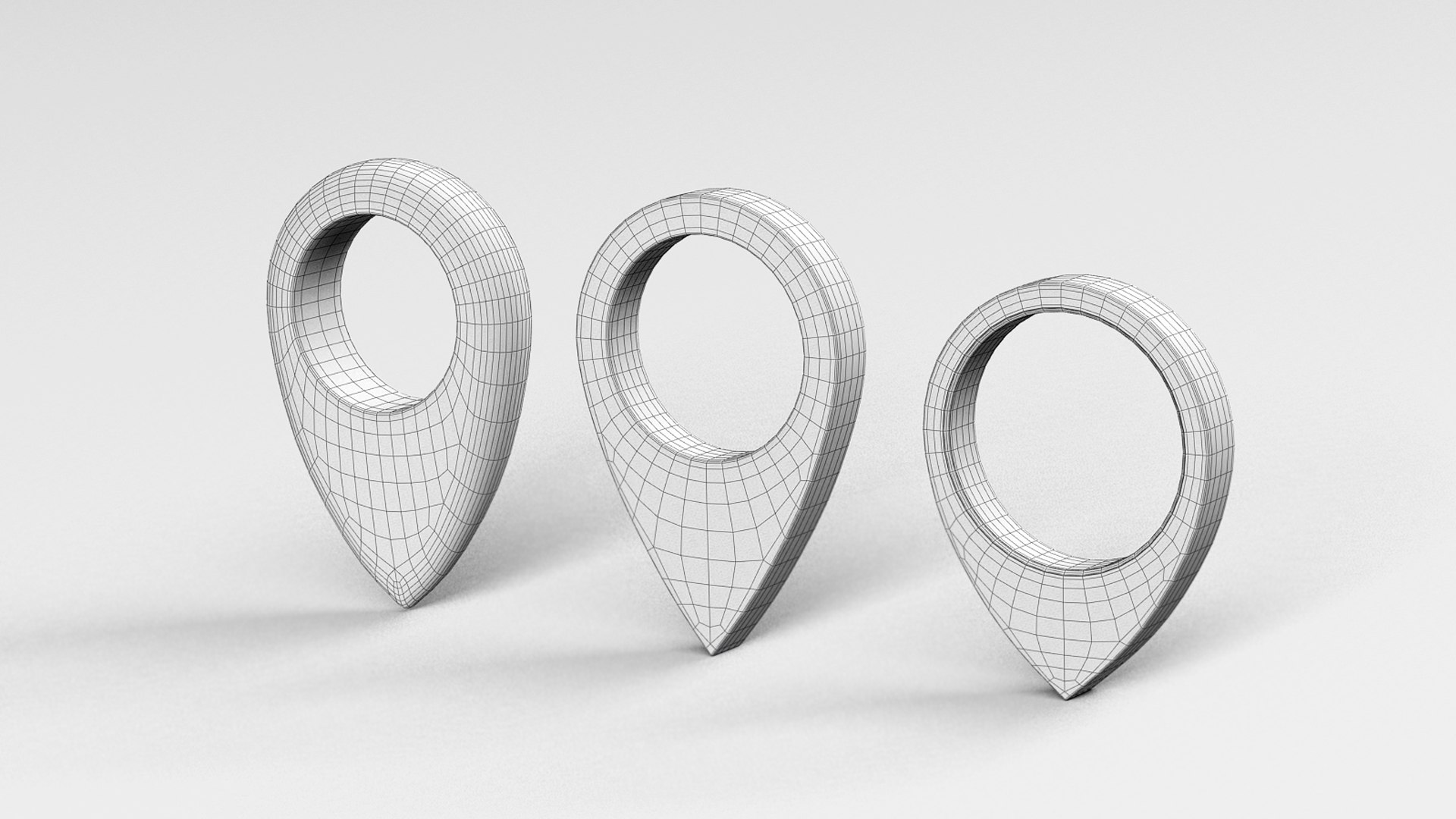 3D Geo Marker Icon - TurboSquid 1848952