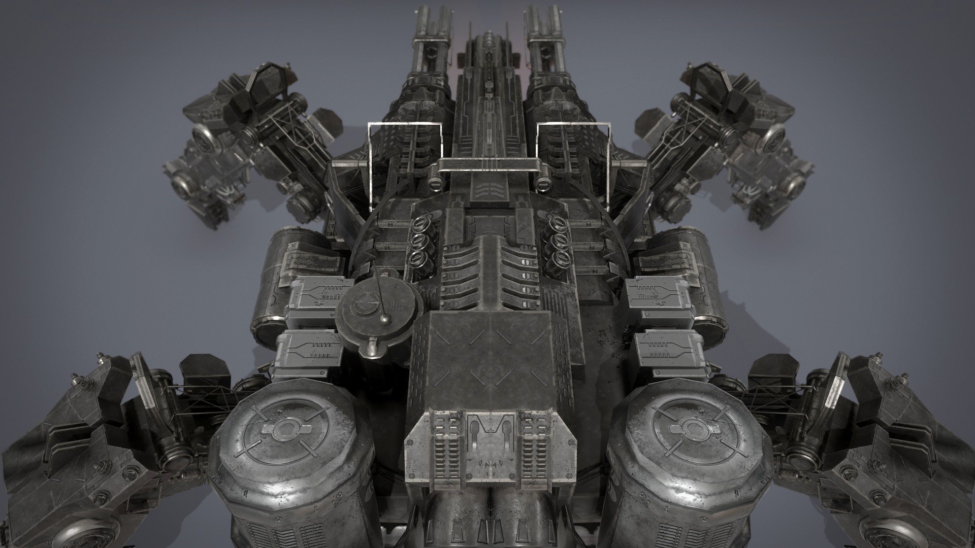 Spider Mech model - TurboSquid 1991051