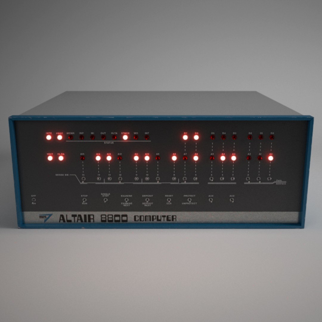 3d Altair 8800 Mits Model