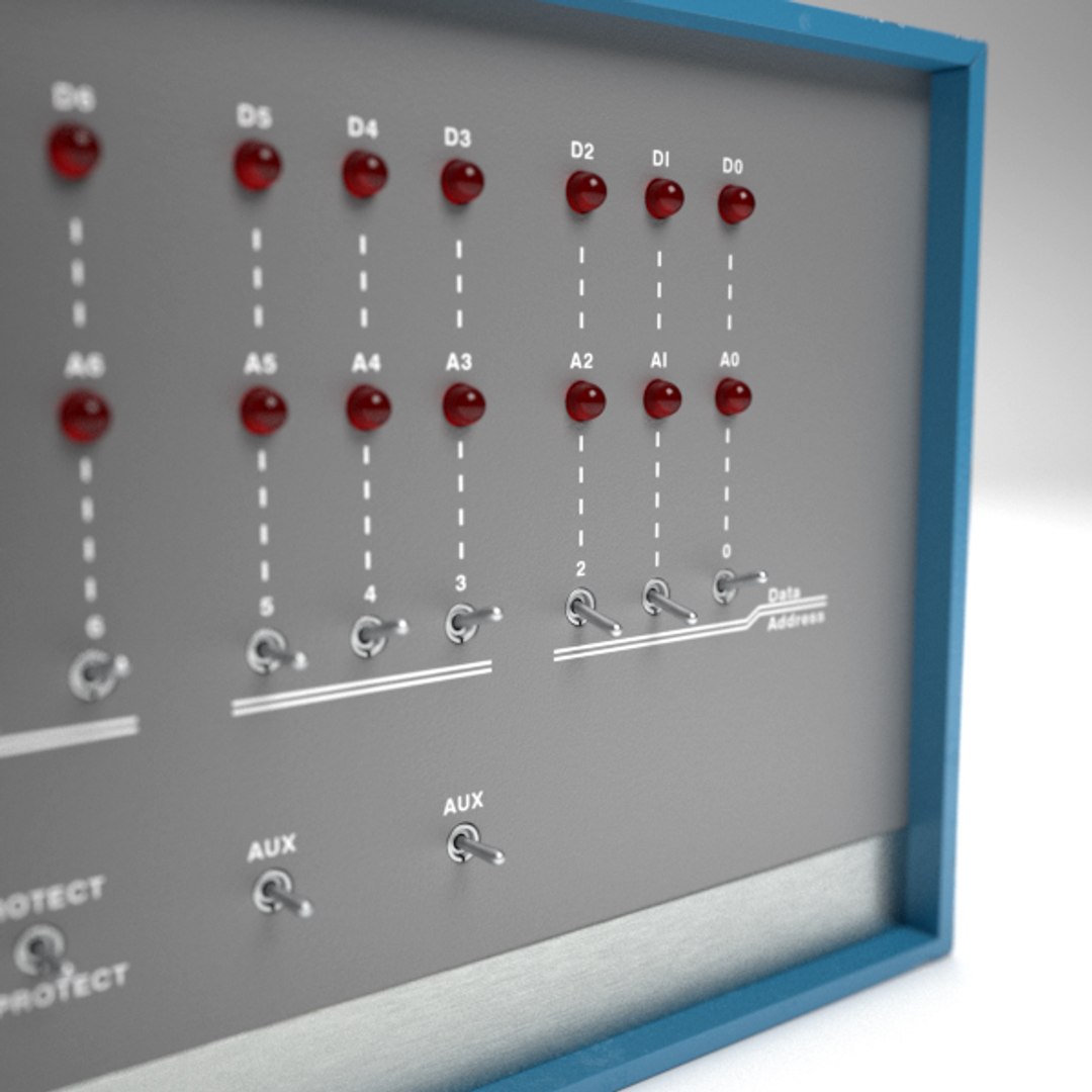 3d Altair 8800 Mits Model