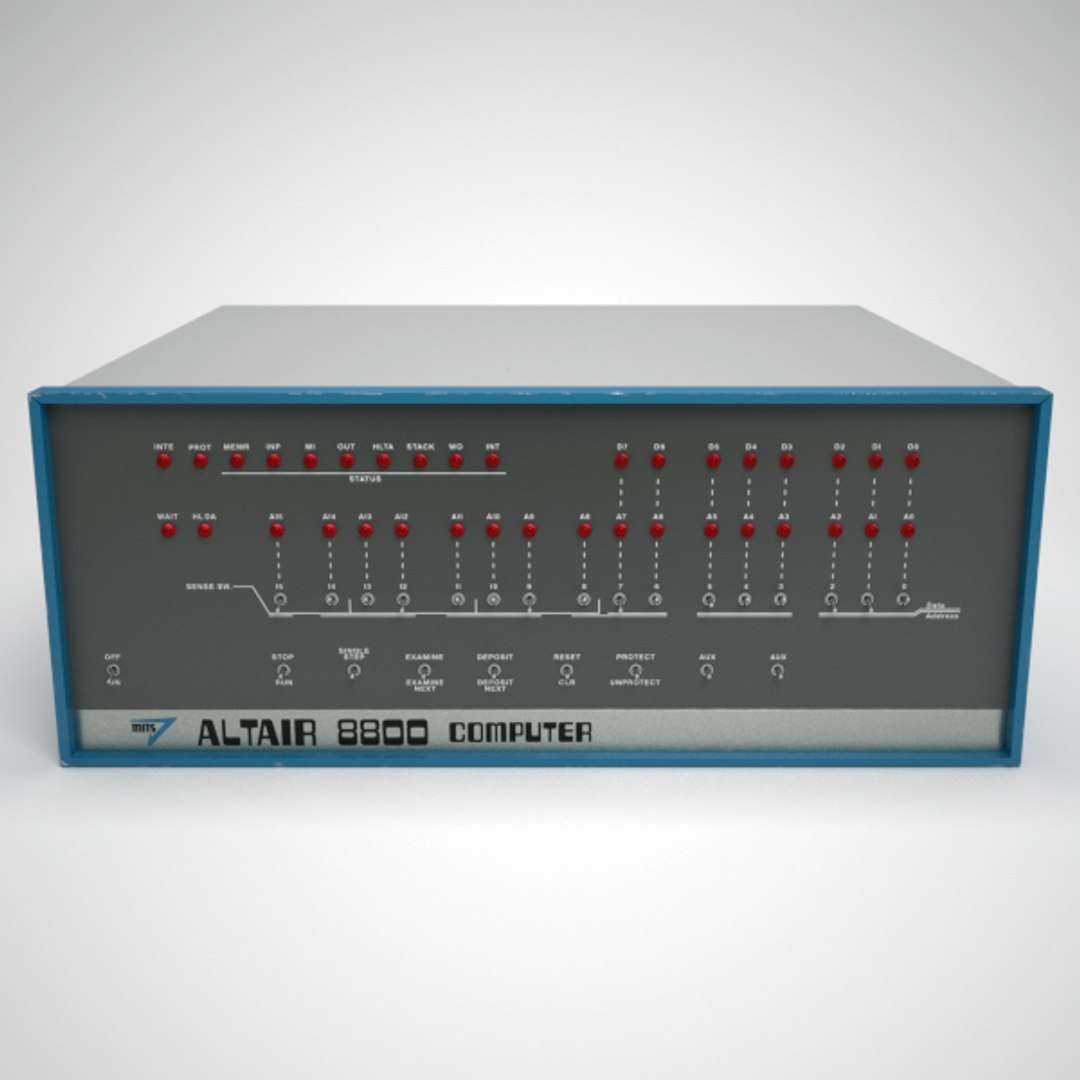 3d Altair 8800 Mits Model