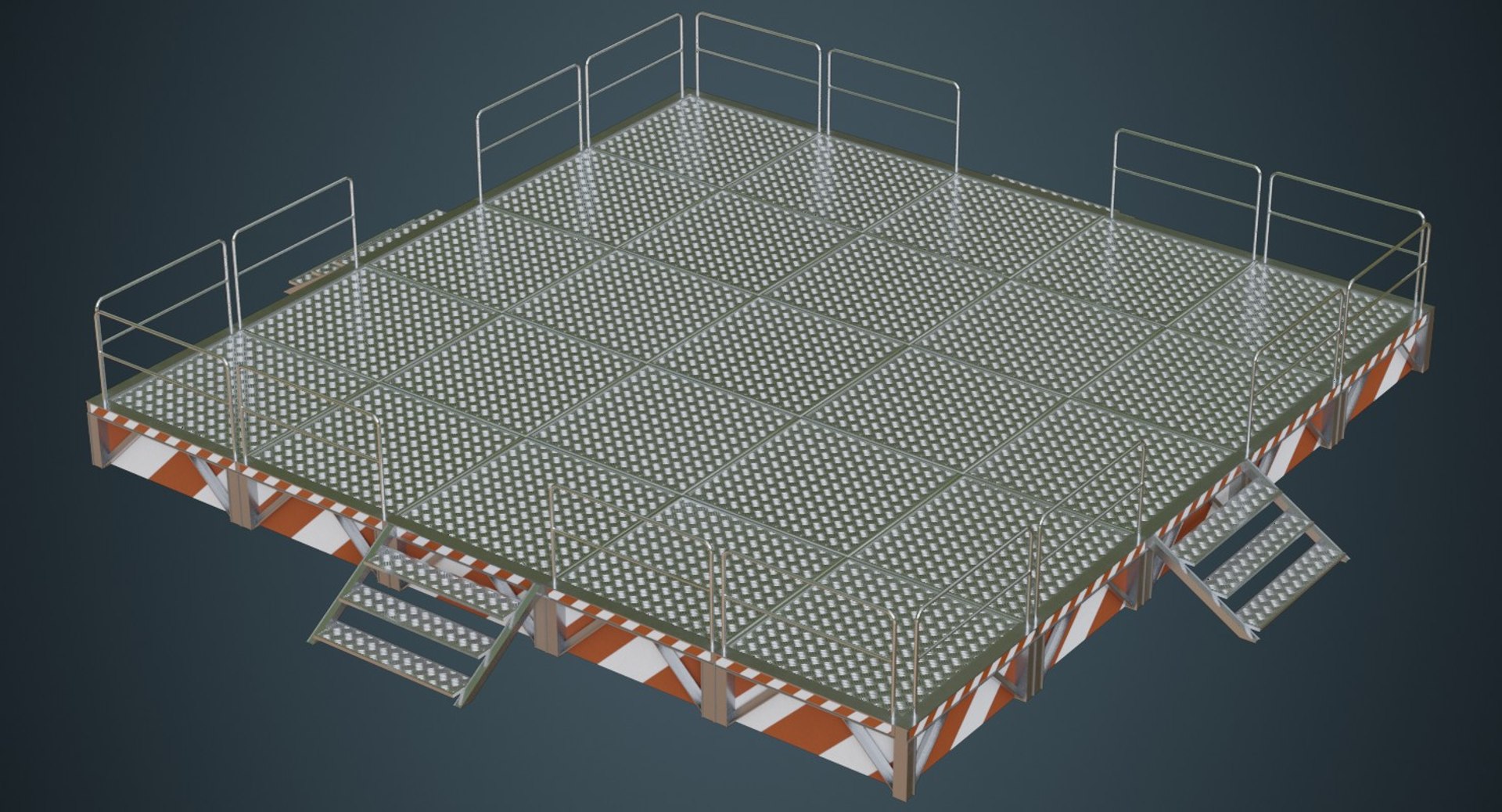 3D Stage Platform 1a - TurboSquid 1553238