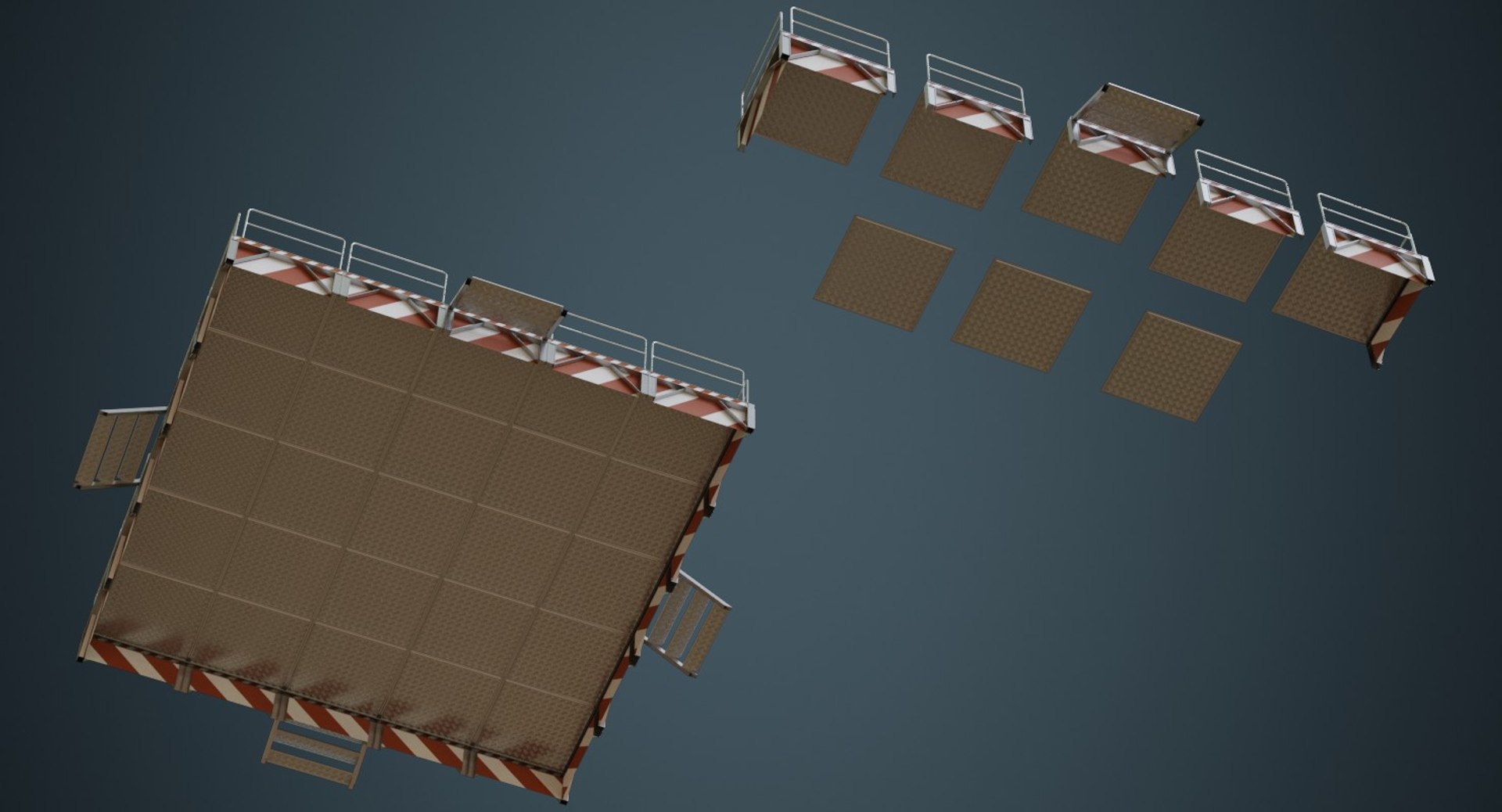 3D Stage Platform 1a - TurboSquid 1553238