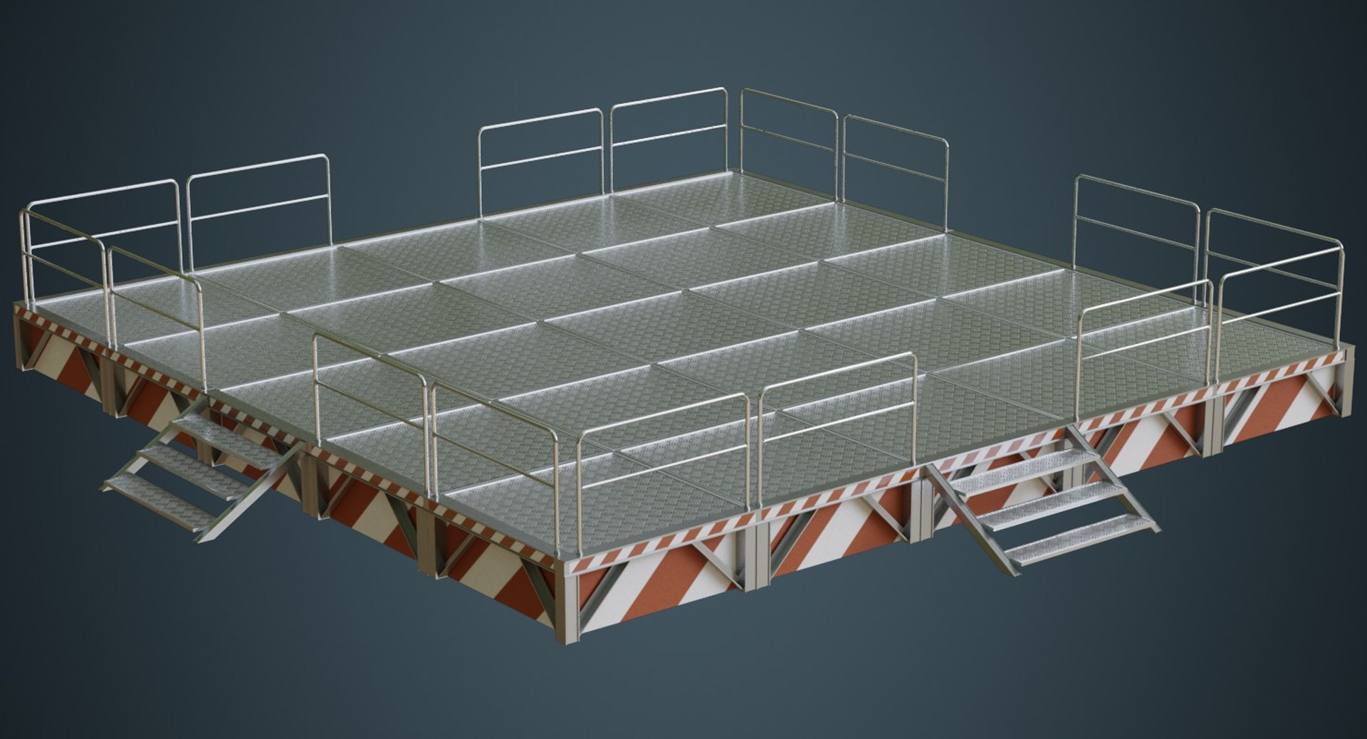 3D Stage Platform 1a - TurboSquid 1553238