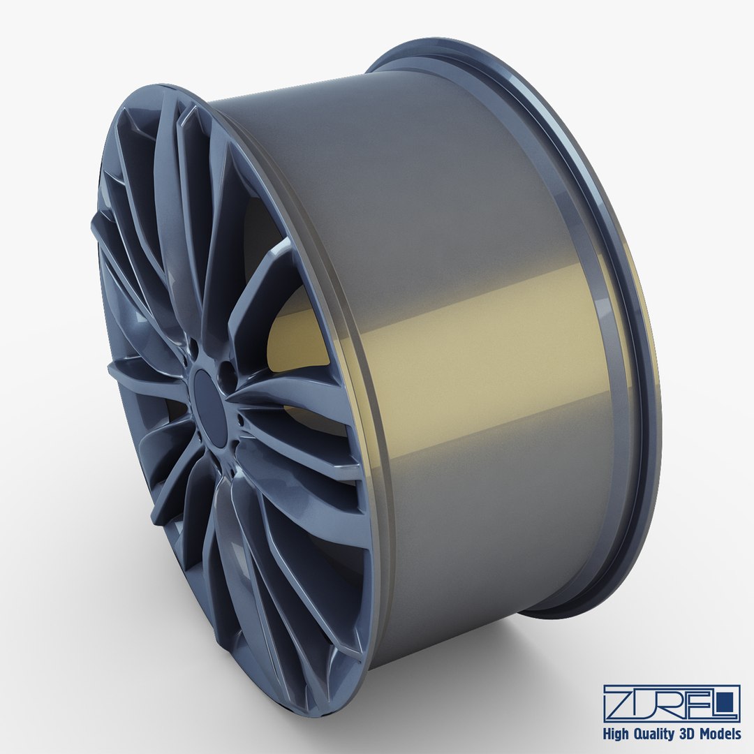 3d style 332 wheel ferric model