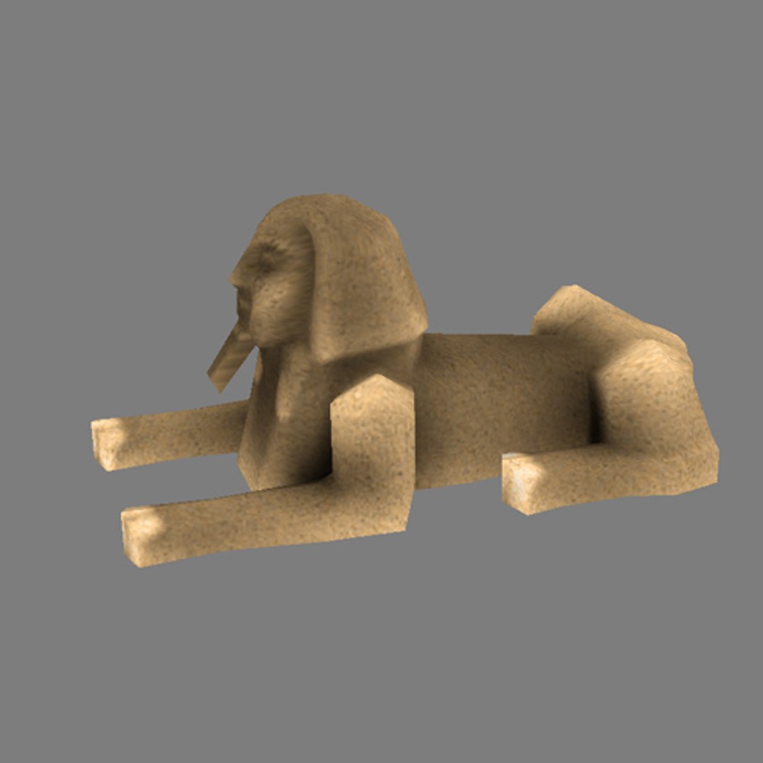 3d Sphinx - Model