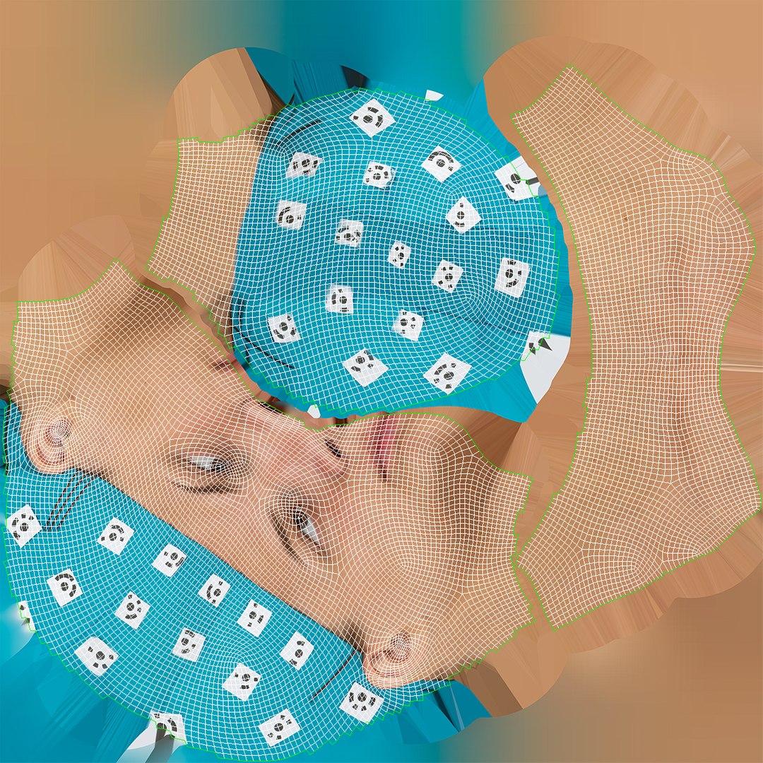 Penelope Human Head Cross Model - TurboSquid 1697097