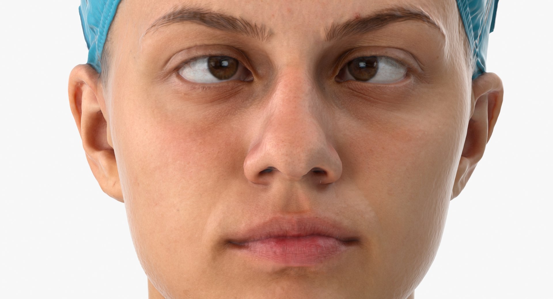 Penelope Human Head Cross Model - TurboSquid 1697097