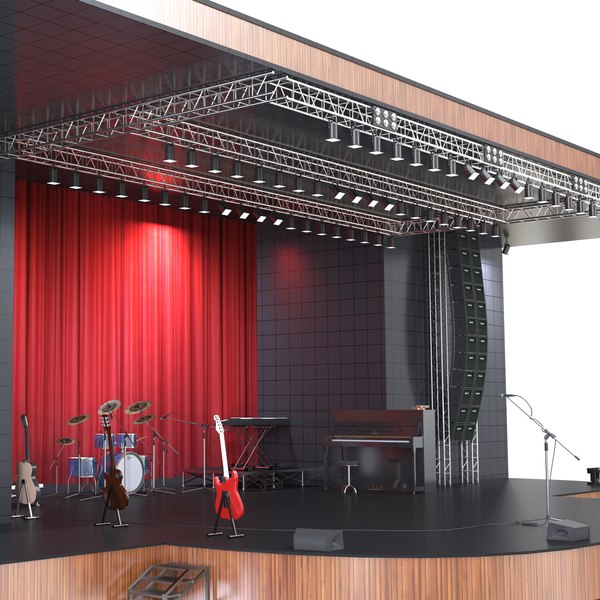 Stage 3D Models for Download | TurboSquid