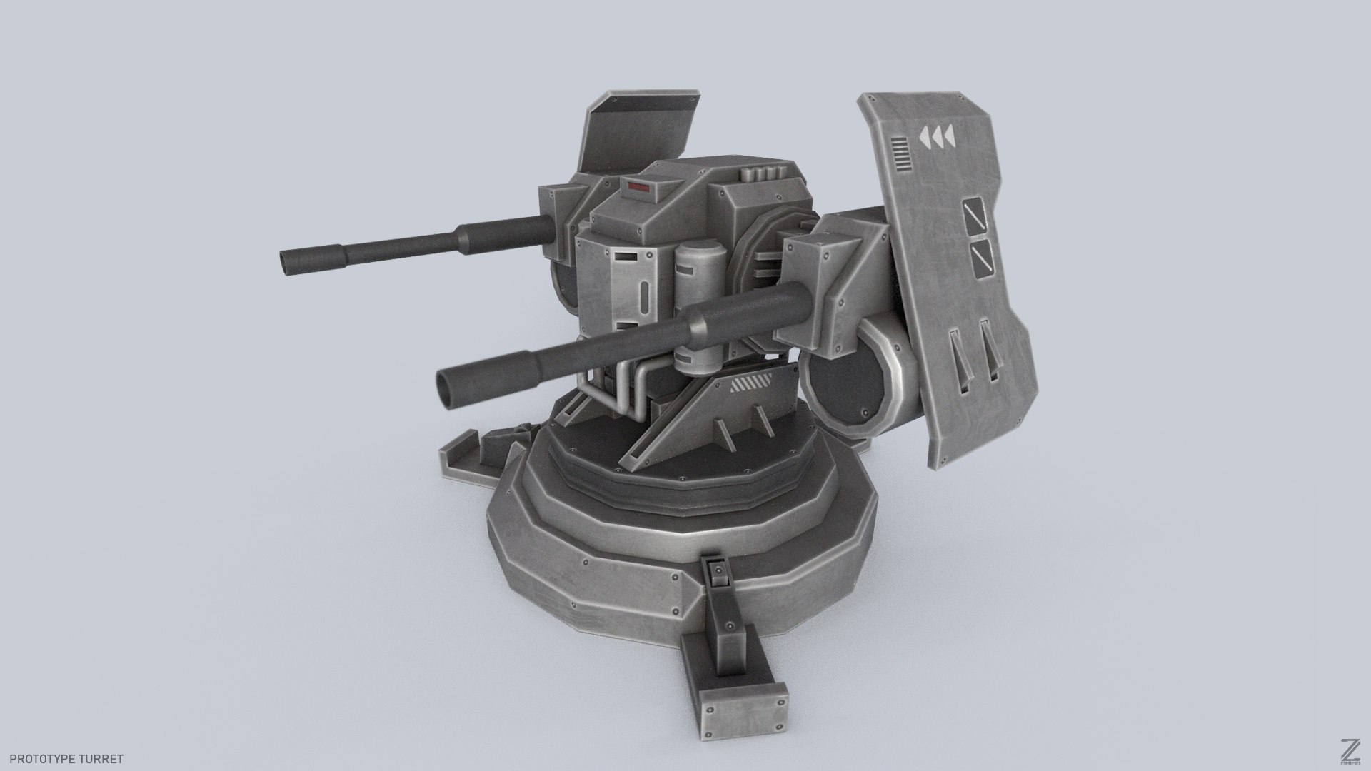 3D Prototype Turret Collection - TurboSquid 2392560