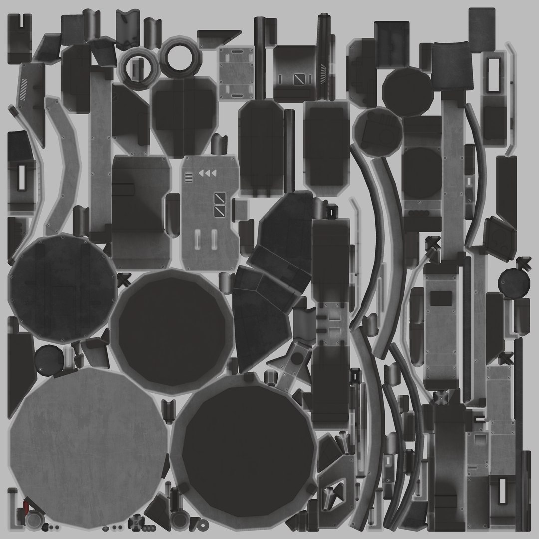 3D Prototype Turret Collection - TurboSquid 2392560