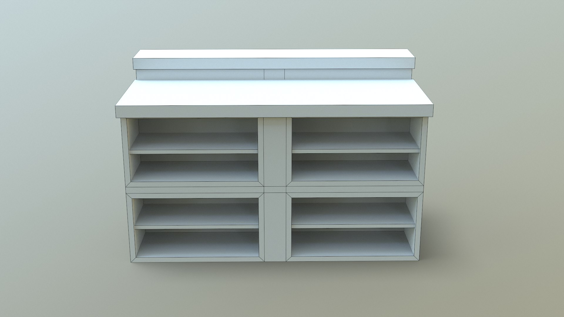 Kitchen Counter With Stool 3D - TurboSquid 2026328