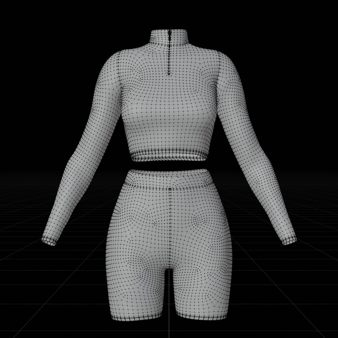 3D Fashion Clothing Sweatshirt - TurboSquid 1682646