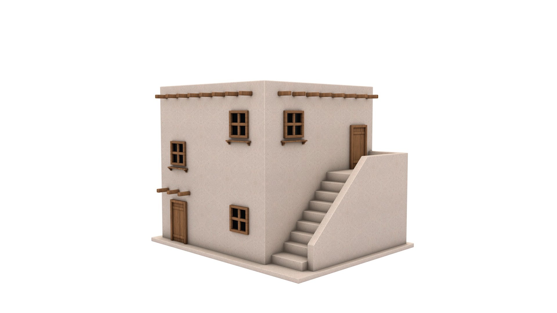 3D Arabic House Model - TurboSquid 2384988