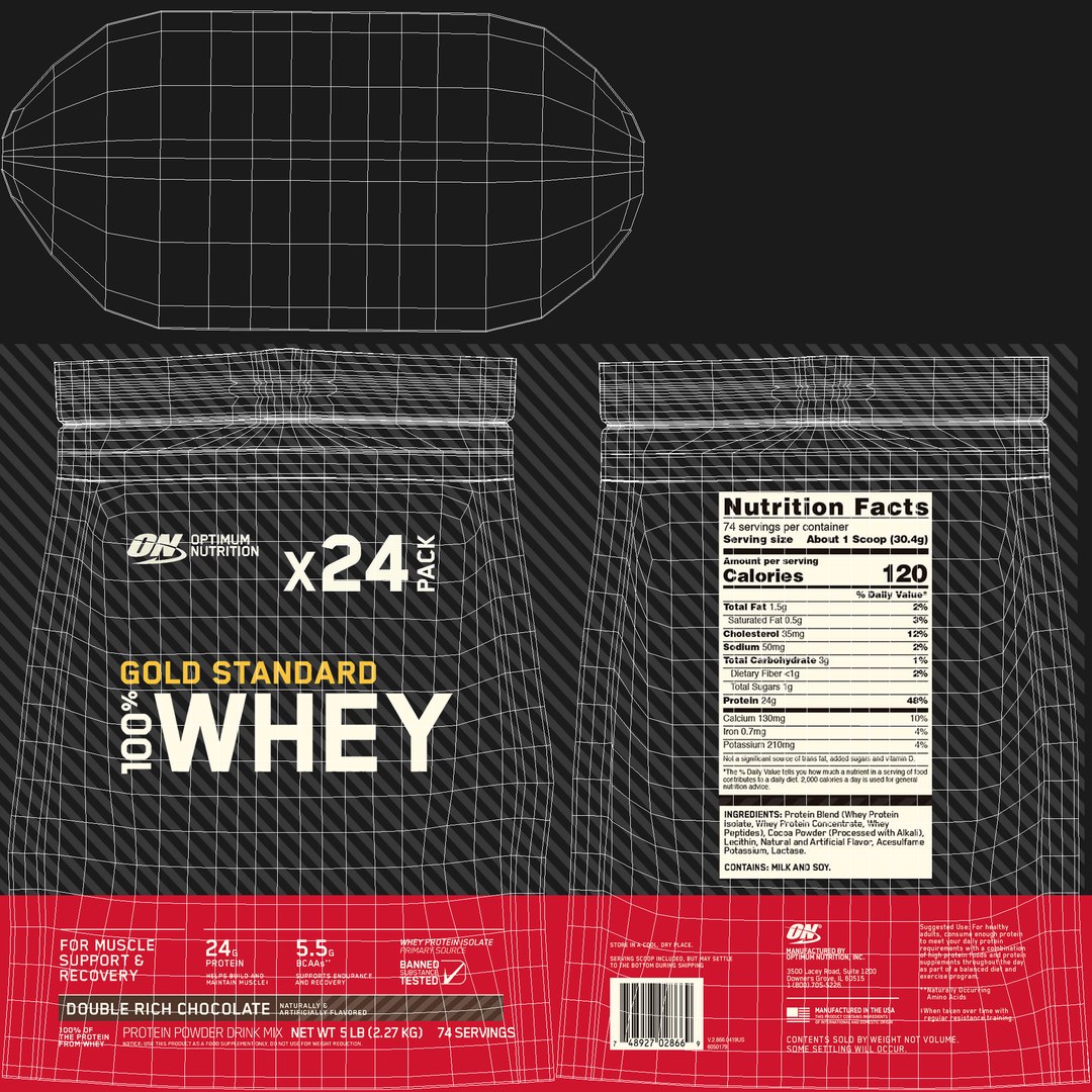 3D Supplement Bag - TurboSquid 1854231