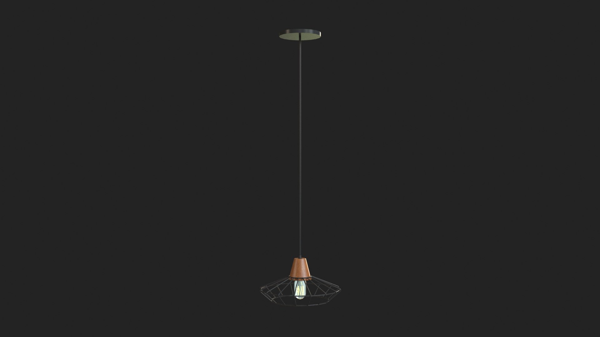 Wire Lamp V6 3D Model - TurboSquid 1918179