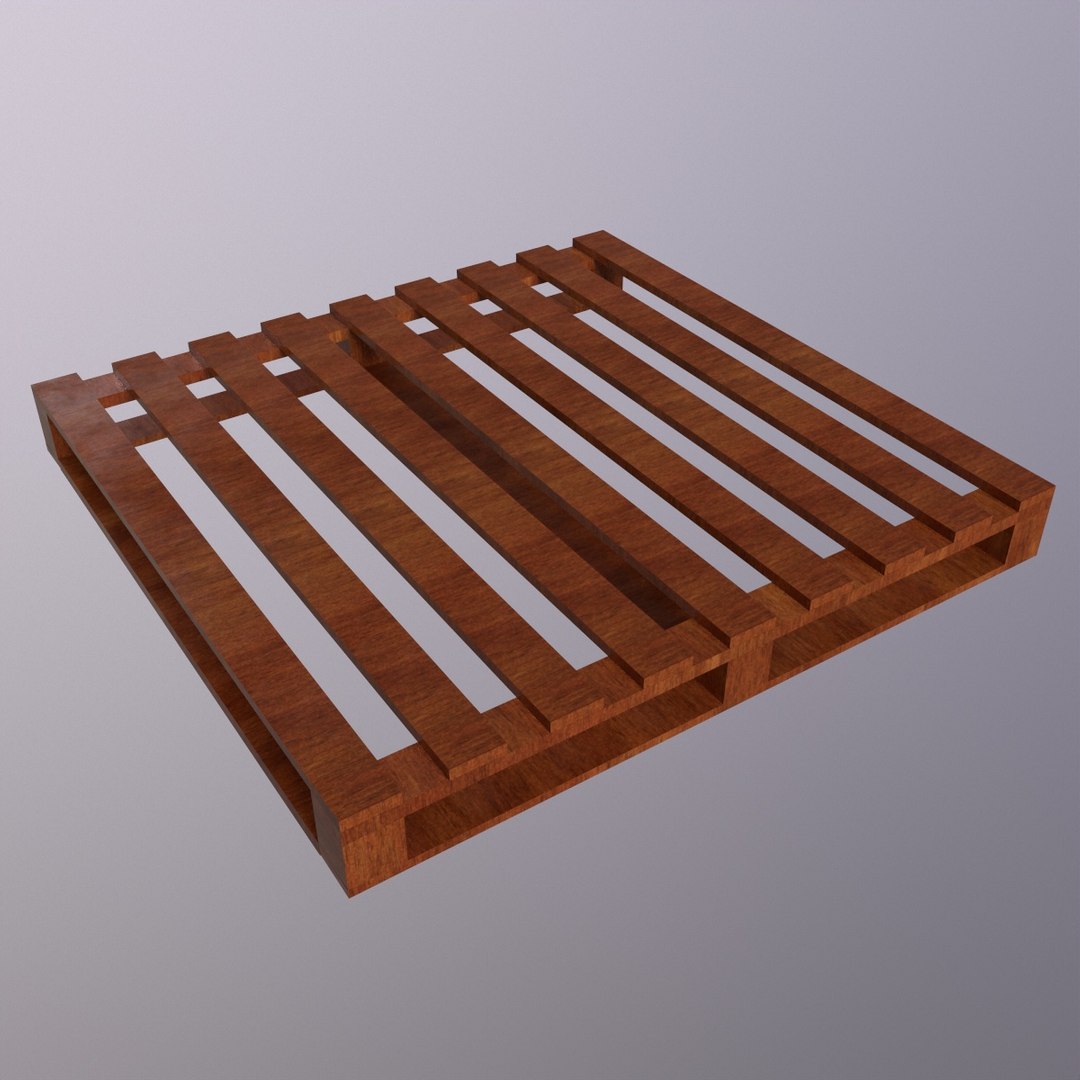 PBR Wooden Pallet Game Ready Low Poly 3D Model model - TurboSquid 1792315
