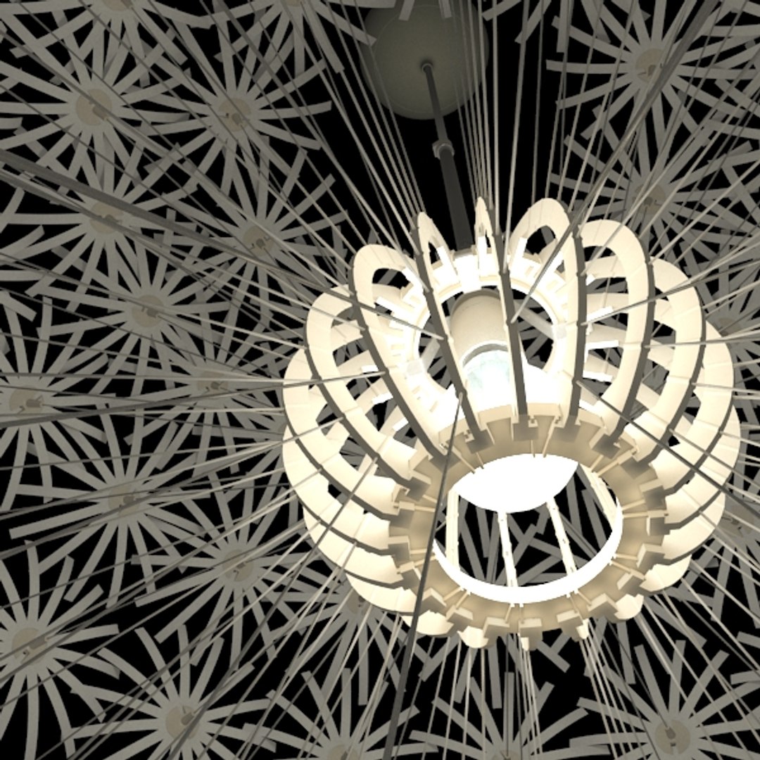 3d Ikea Maskros Lamp Light