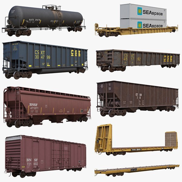 Trains 3D Models for Download | TurboSquid