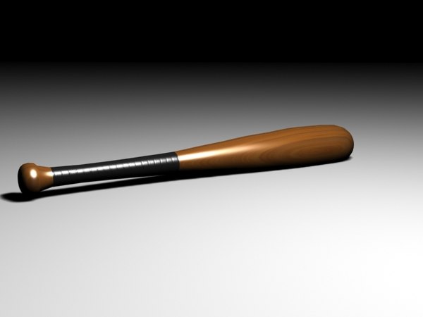 3d model baseball bat