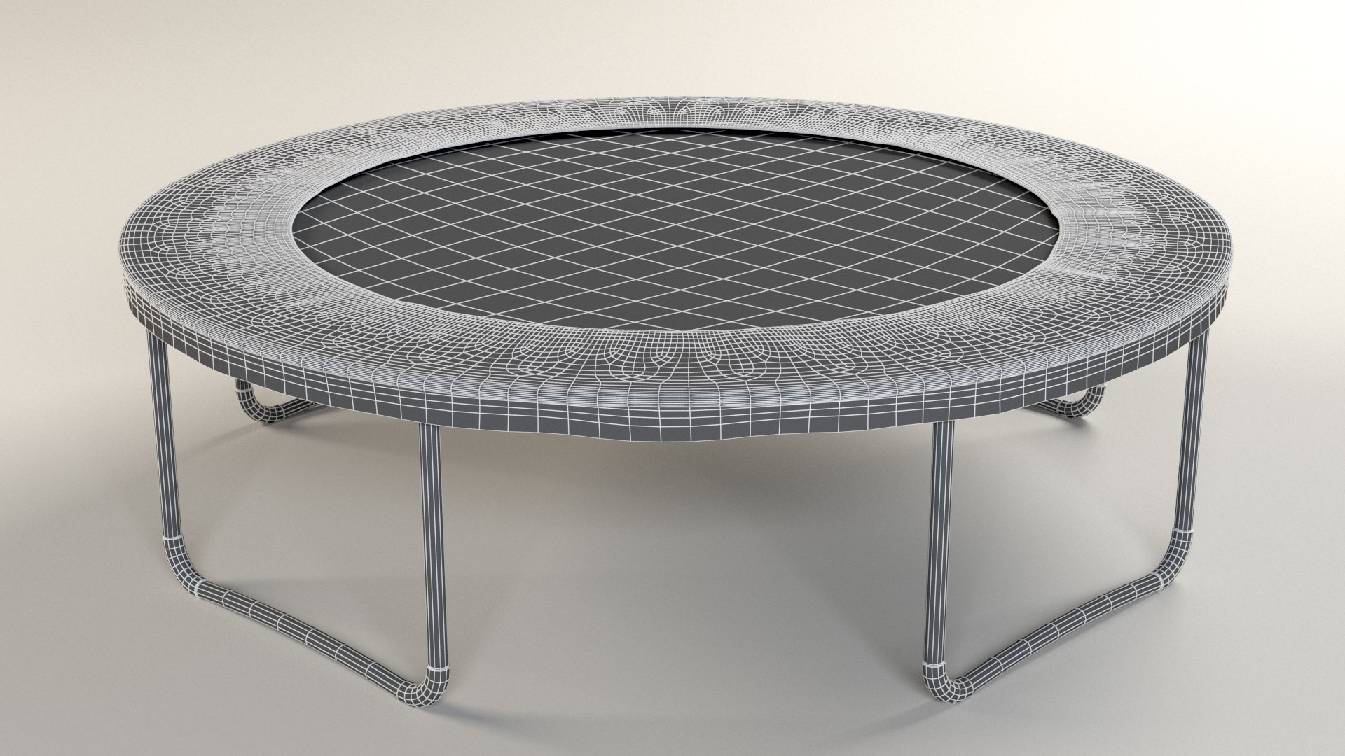 Trampoline 3D Model 3D - TurboSquid 1719805