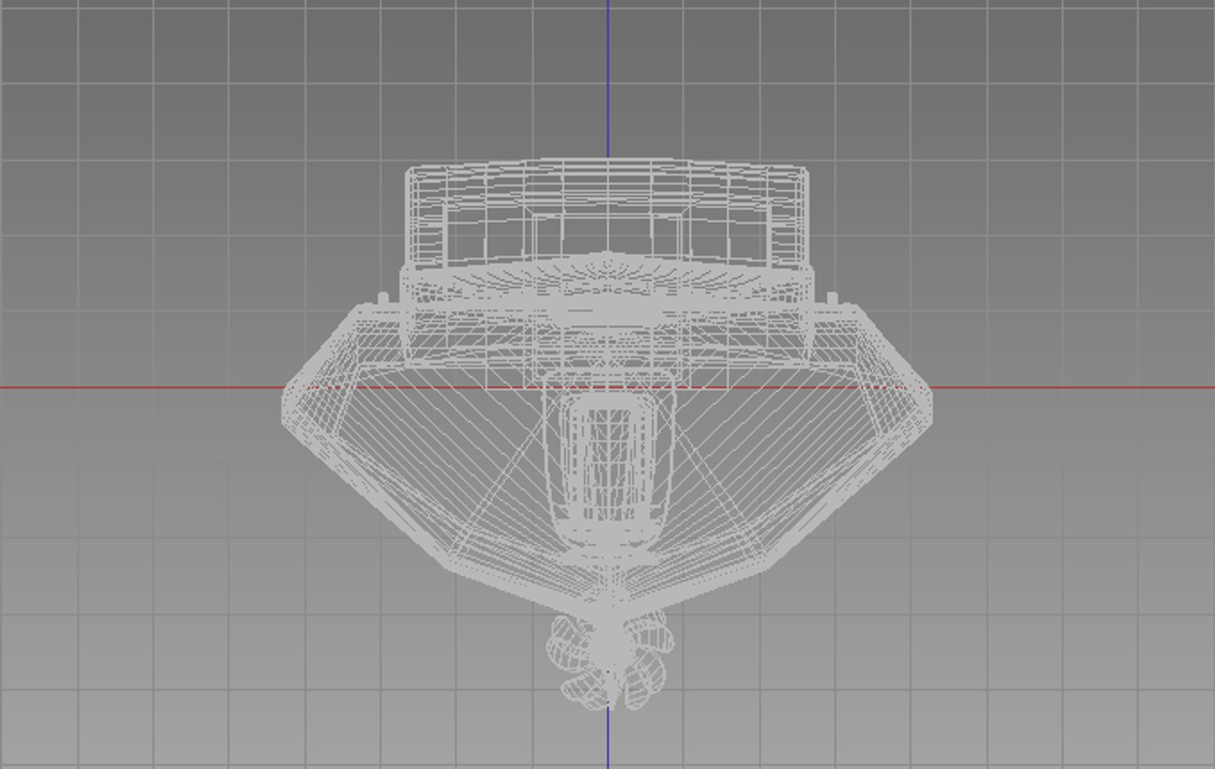 3d Model Concept Speedboat
