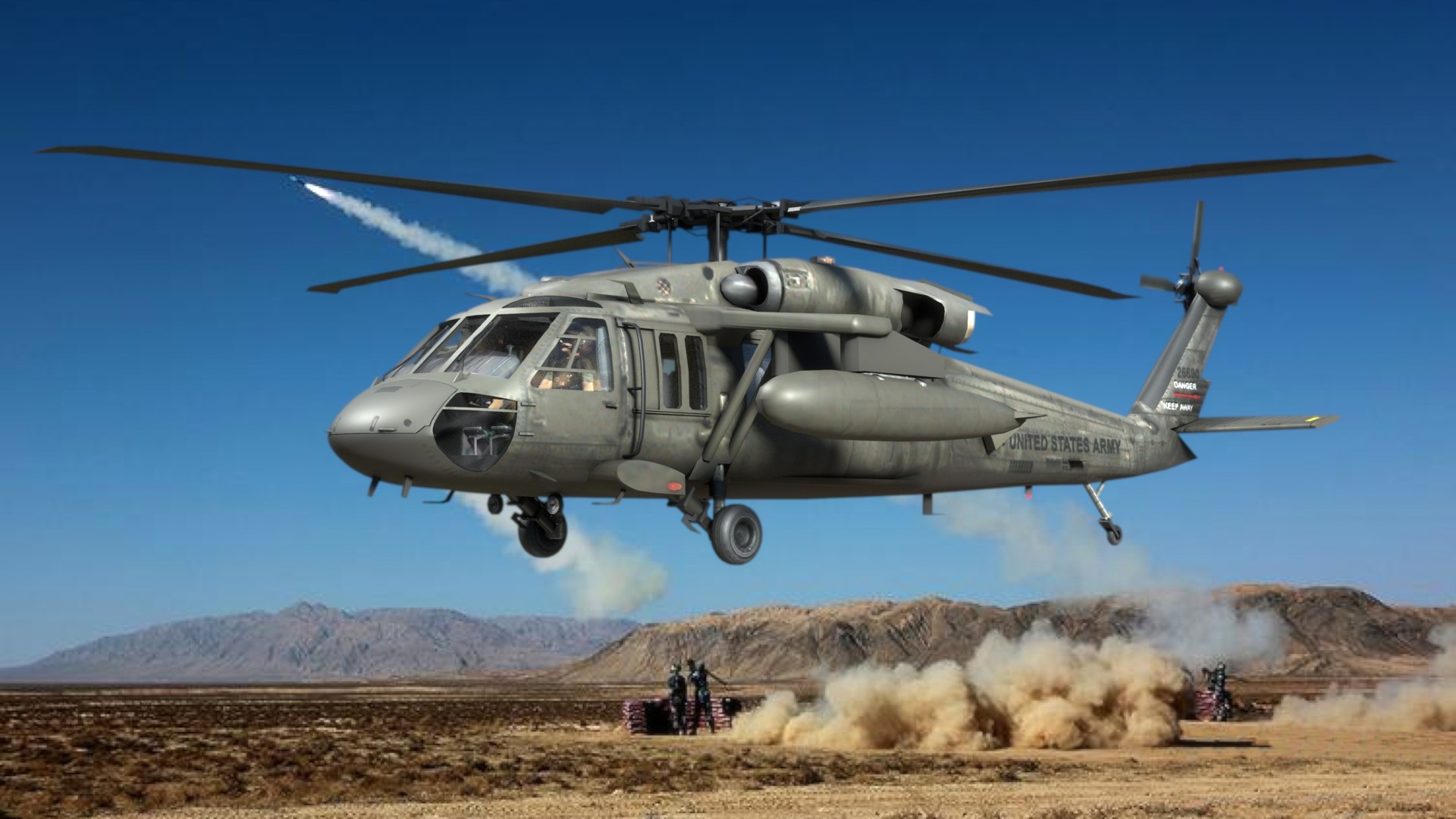 3D Fighter Helicopter - TurboSquid 2102661