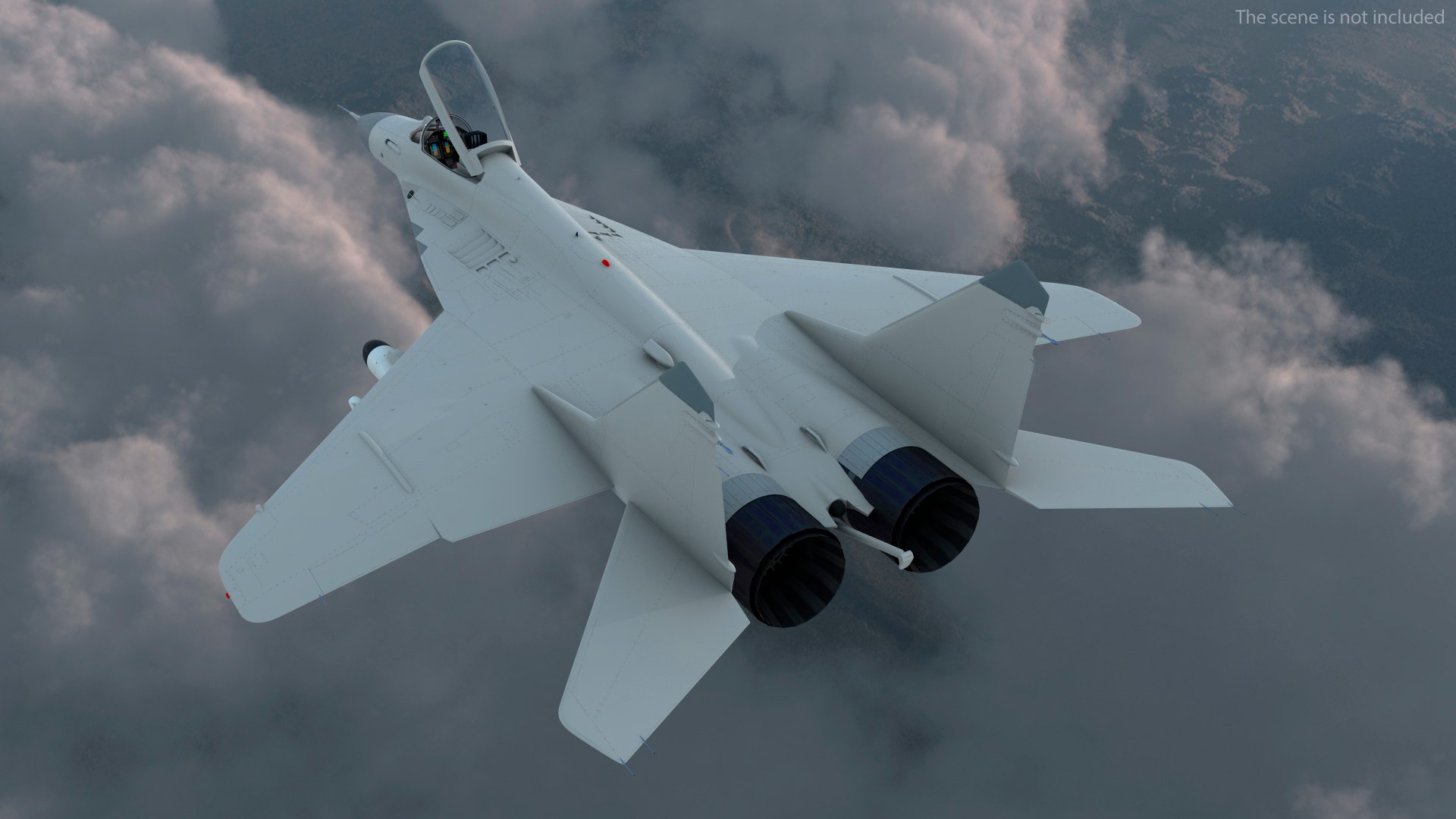 3D MiG 29 Fighter Aircraft with Armament Rigged for Cinema 4D ...