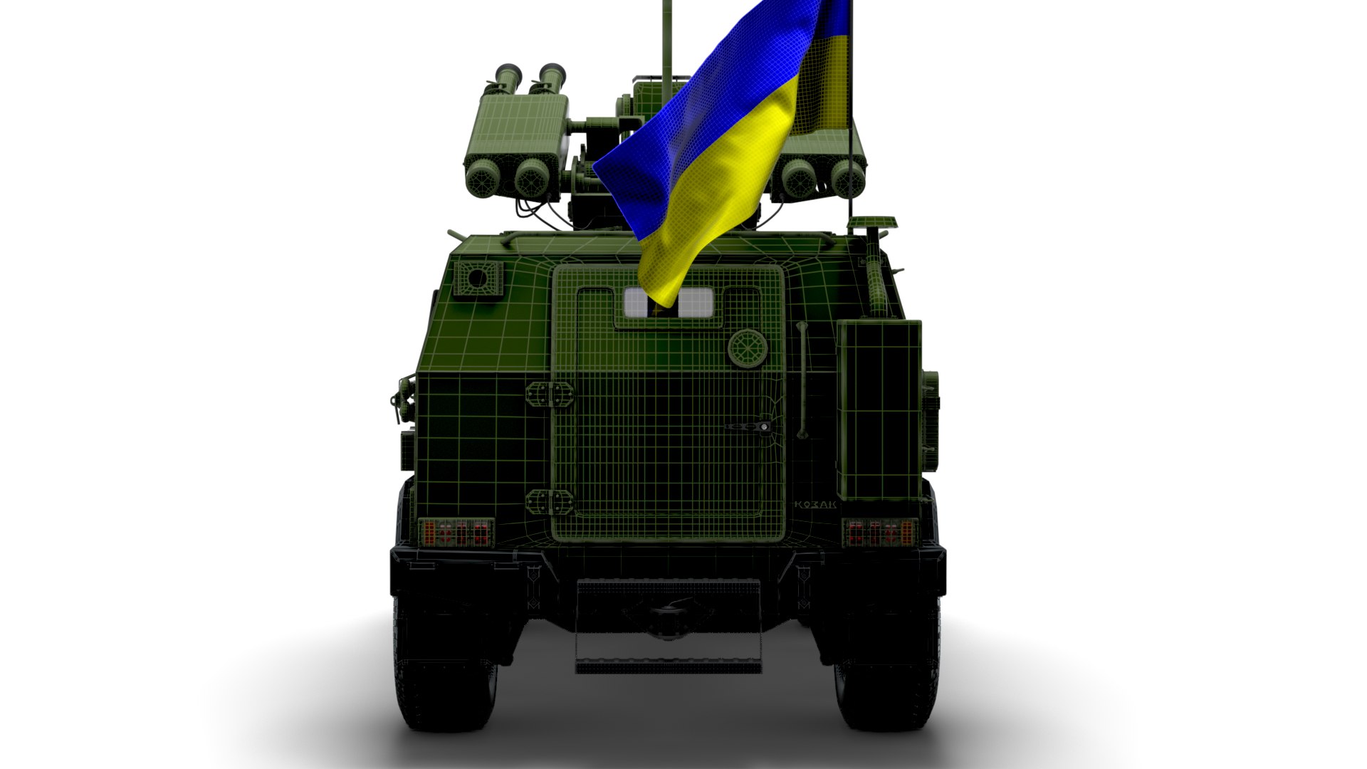 Kozak 2M1 Starstreak 2022 3D Model - TurboSquid 1953724