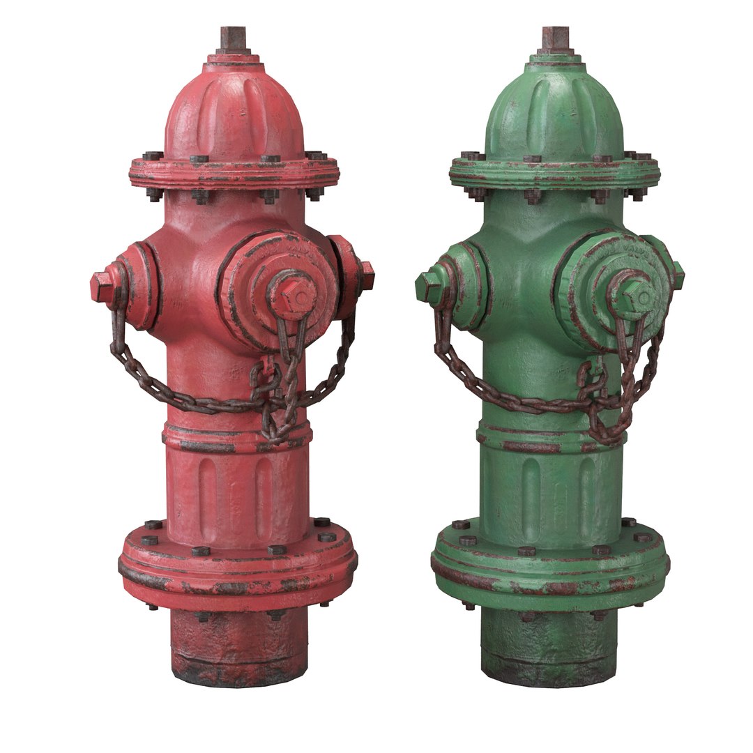 3D Low Poly Fire Hydrant model - TurboSquid 1768274