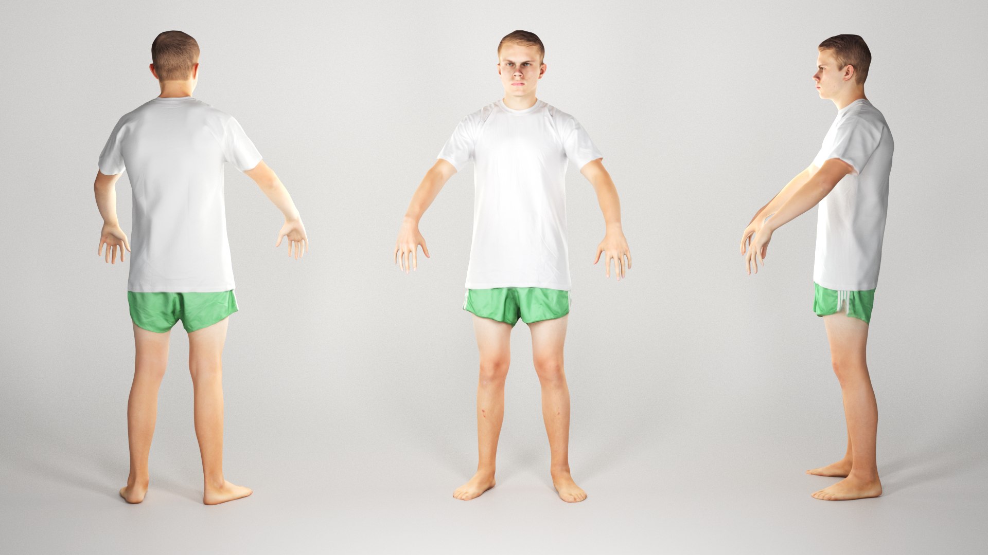 Animation Ready Human Young Model - TurboSquid 1587458