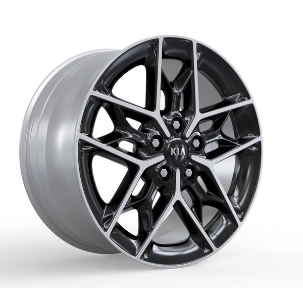 KIA K5 18Inch Wheel-Type-2 3D model - TurboSquid 1921275
